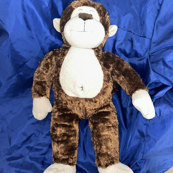 Build-A-Bear | Toys | Build A Bear Smiley Monkey Chimp 8 Brown Tan Plush Stuffed Animal Euc ...